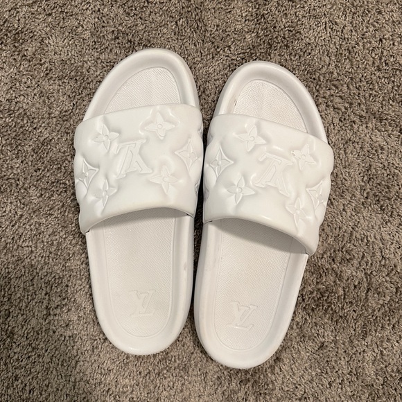 Louis Vuitton | Shoes | Lv Slides | Poshmark